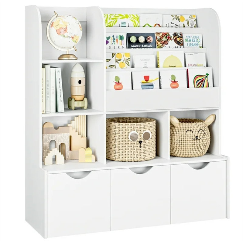 Latitude Run® Gerrick Storage Bookcase | Wayfair